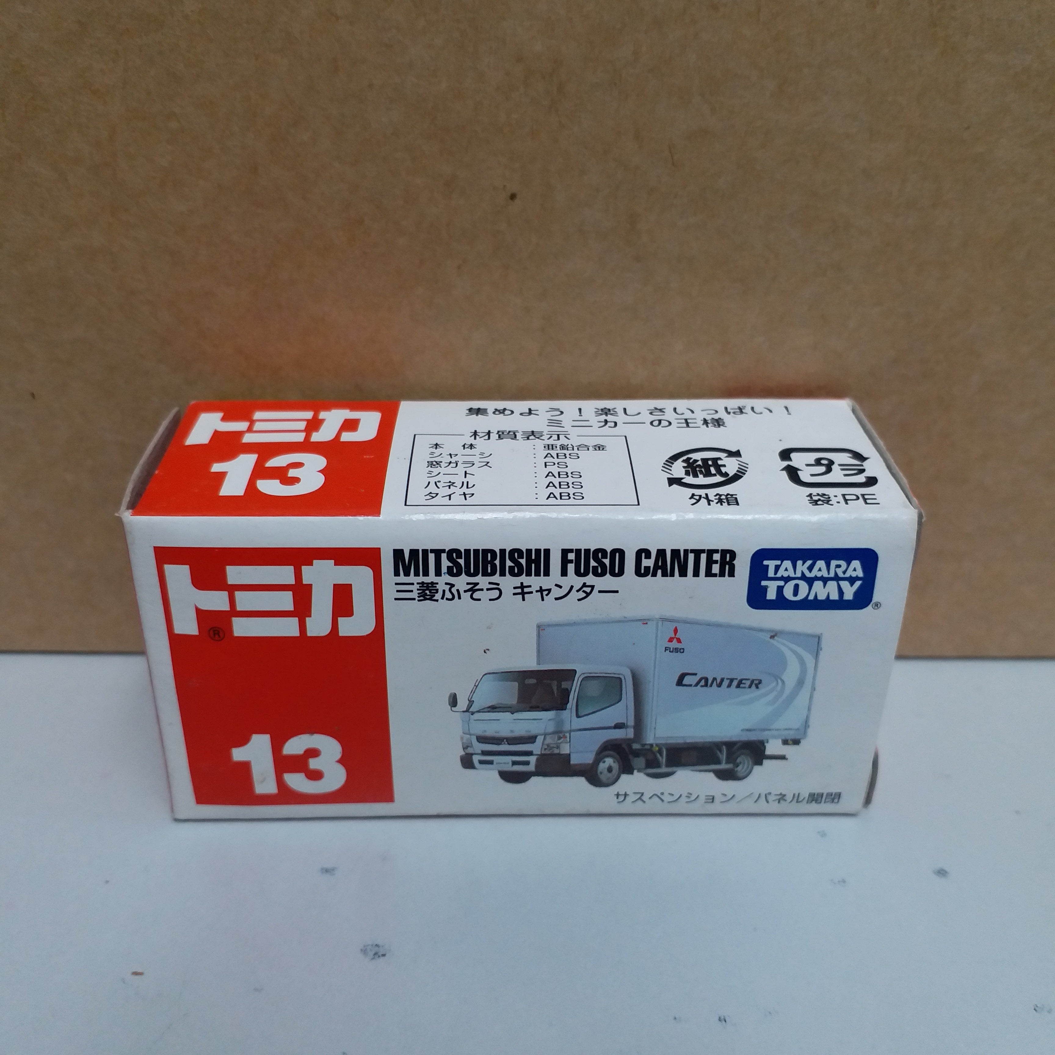 Tomica #13 Mitsubishi Fuso Canter – Mobile Garage HK