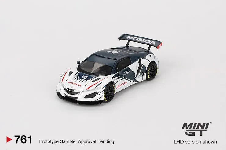 MINI GT #761 Honda NSX GT3 EVO AlphaTauri Yuki Tsunoda 2023 Red Bull F ...