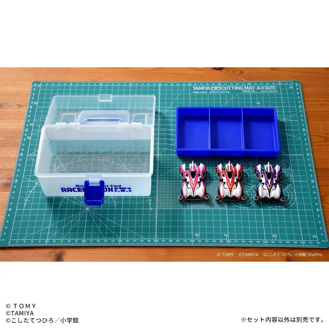 Tomica Premium Unlimited 4WD Racer's Box w/Tomica - 1:64 Diecast Set ...