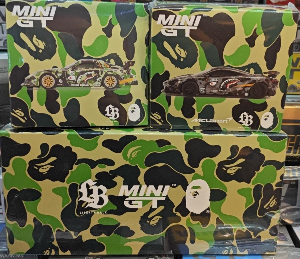 Mini GT x LBWK X BAPE Tokyo Auto Salon 2025 Nissan 6pc Set – Mobile ...