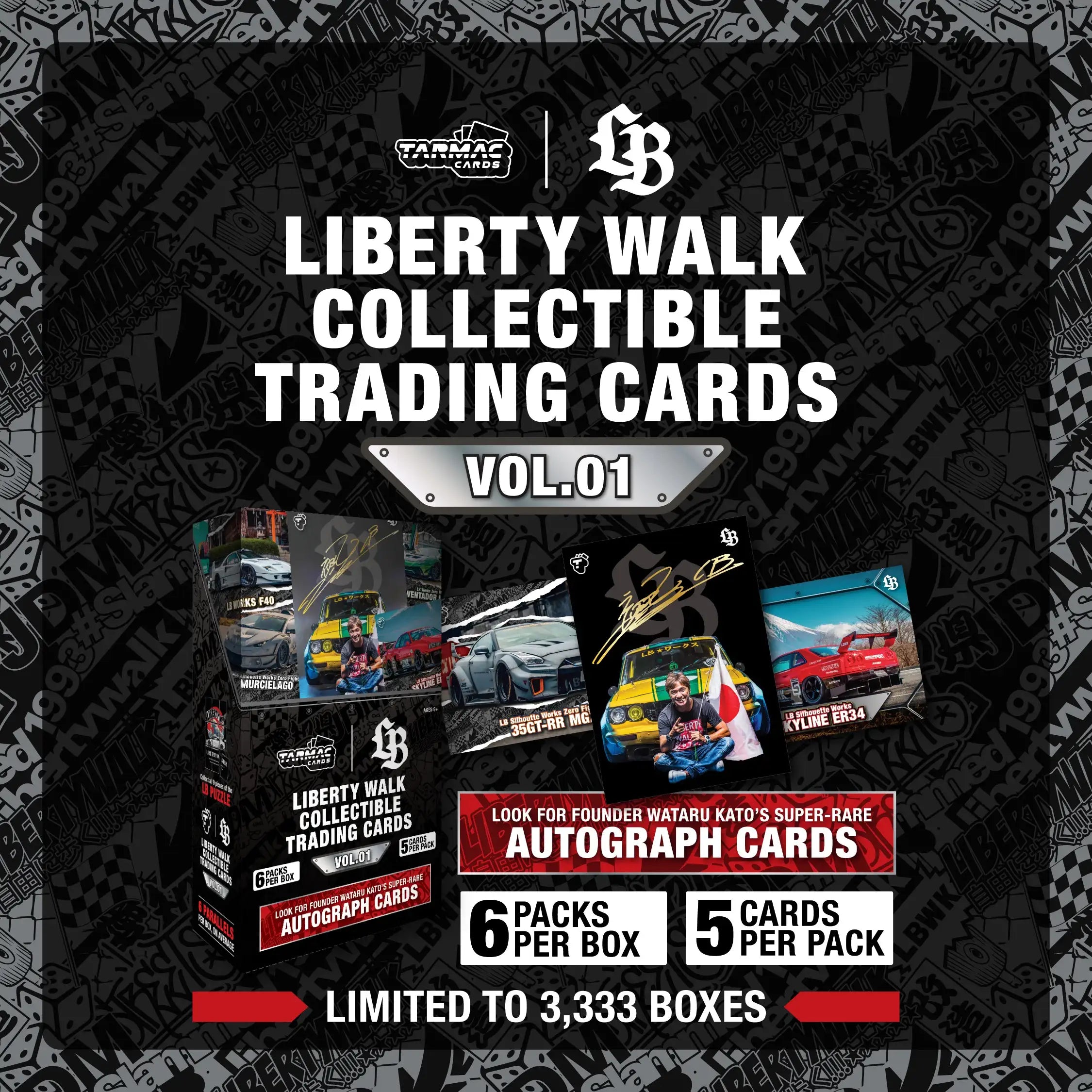 Tarmac Cards LIBERTY WALK COLLECTIBLE TRADING CARDS VOL.01 – Mobile ...