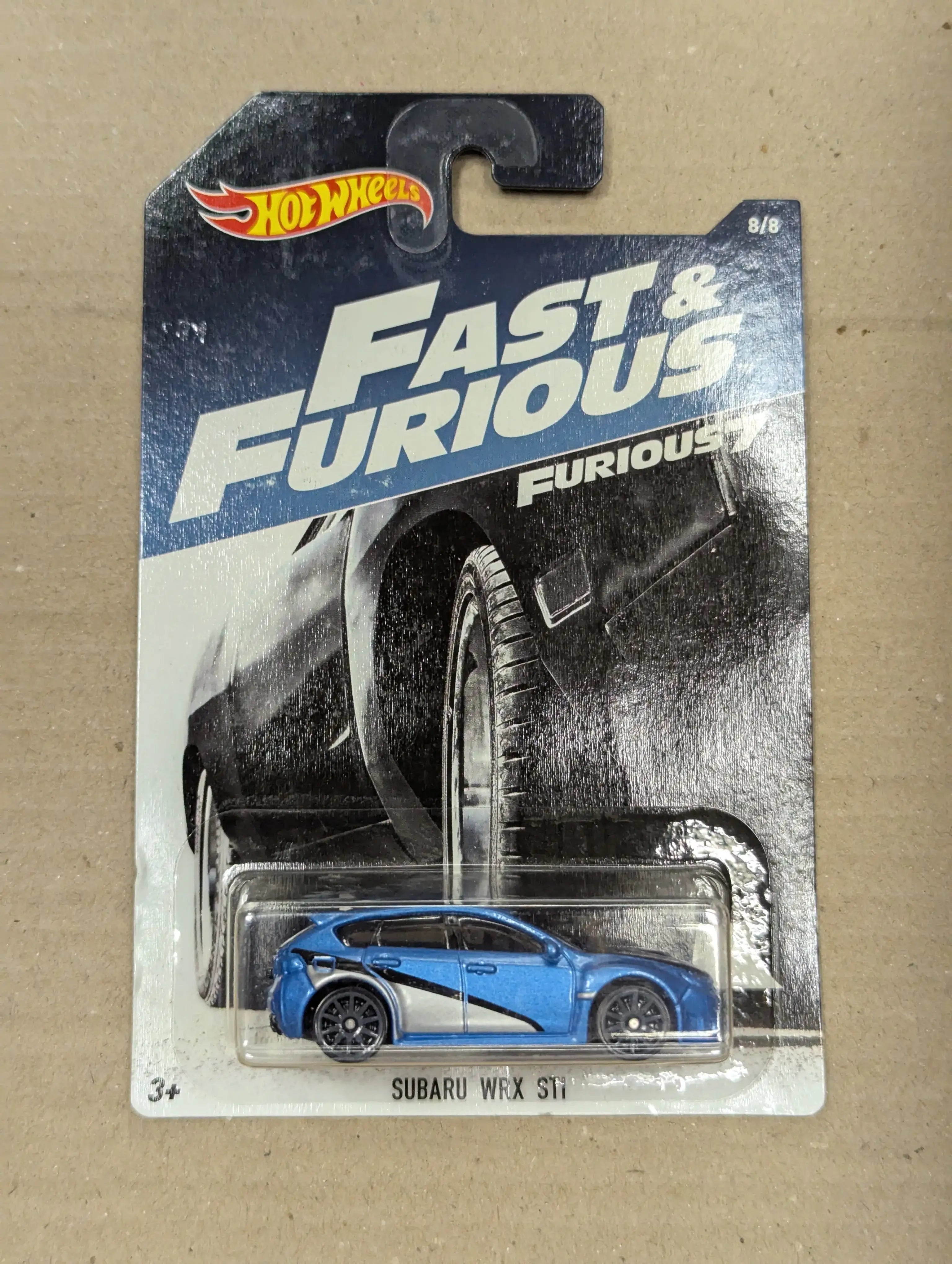 Hot Wheels Fast and Furious Subaru WRX Sti – Mobile Garage HK