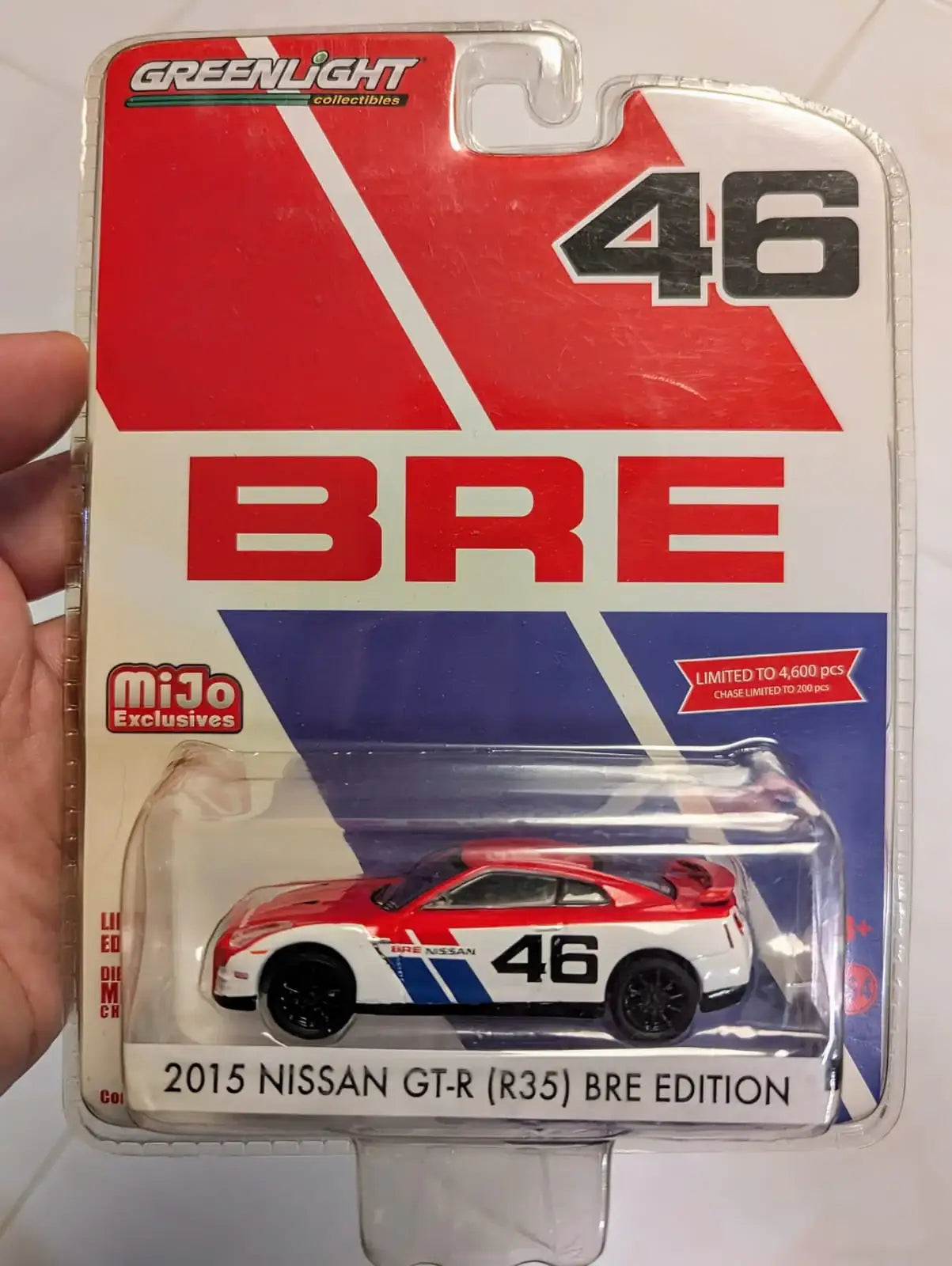 Greenlight 1:64 2015 Nissan GT-R BRE Edition #46 MiJo Exclusives ...
