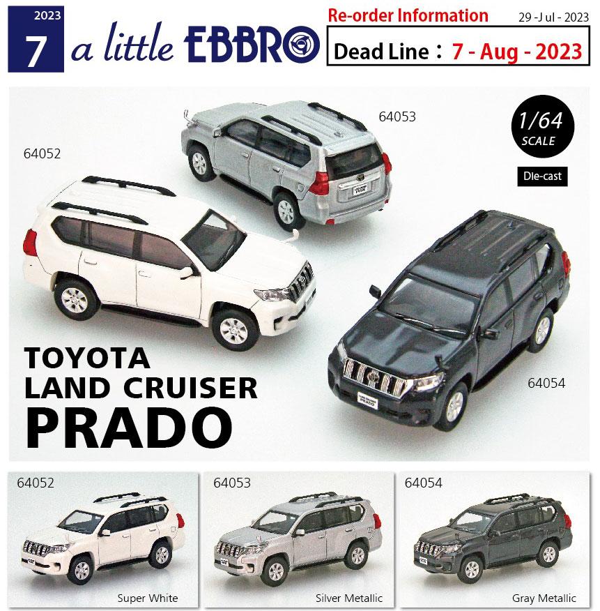 Ebbro 1:64 Scale Toyota LAND CRUISER PRADO – Mobile Garage HK