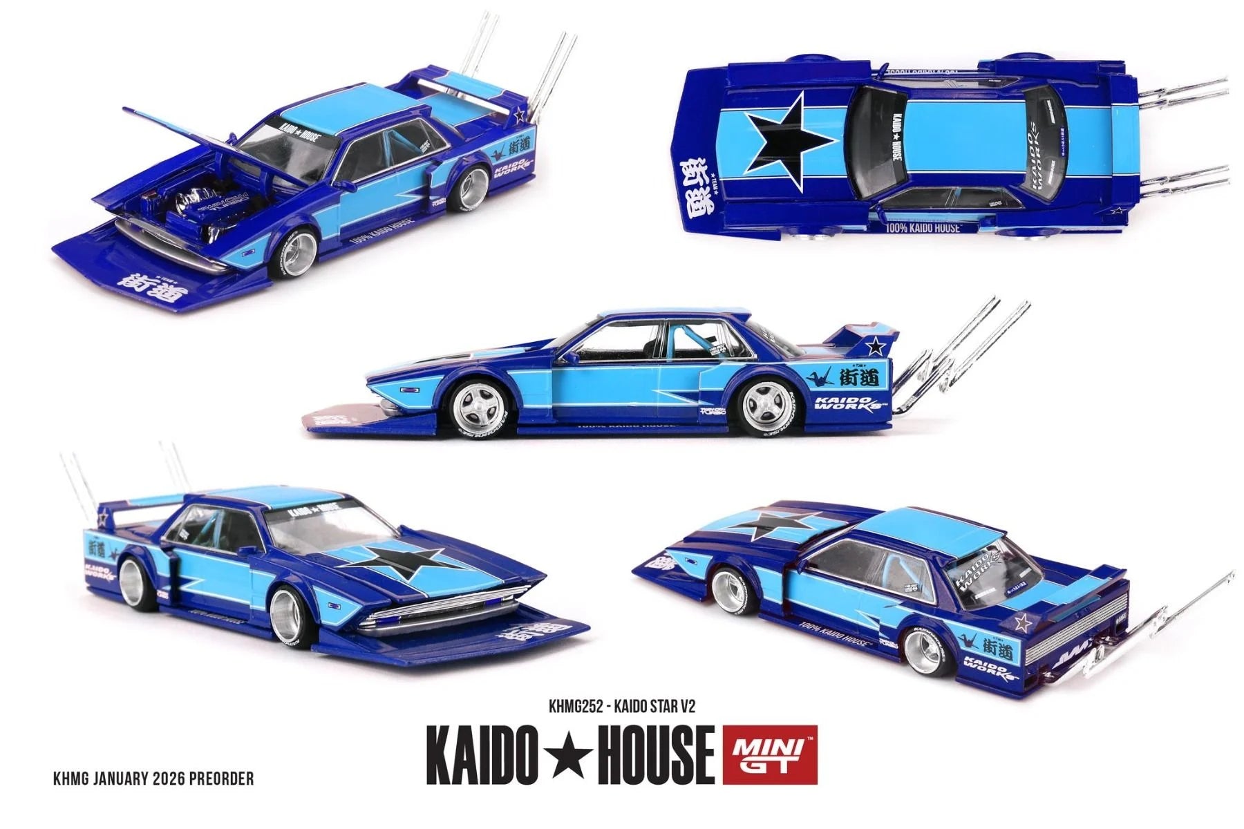 Mini GT x Kaido House #252 Kaido Star V2 1:64 Diecast Model – Mobile ...