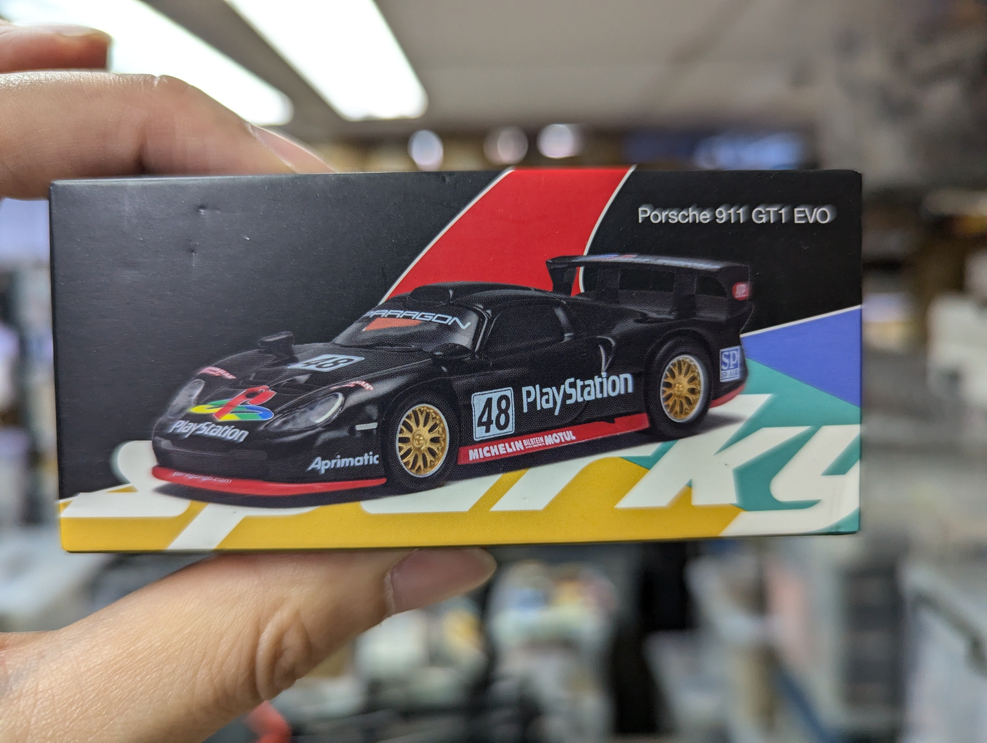 [Open Box] SPARKY 1/64 Porsche GT EVO PlayStation (ACG 2024 HK Exclusi ...