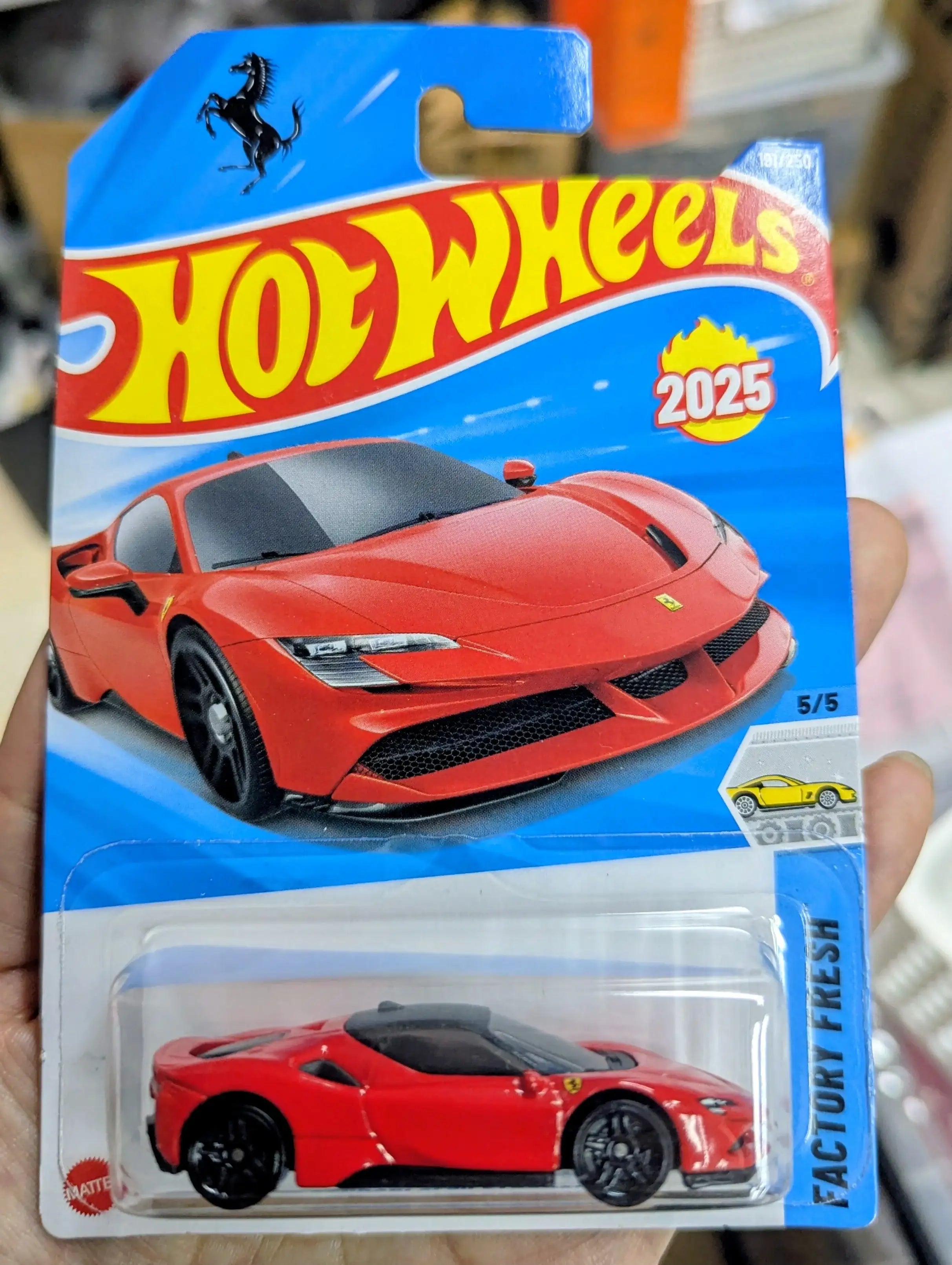 Hot Wheels 2025 Ferrari SF90 Stradale – Mobile Garage HK