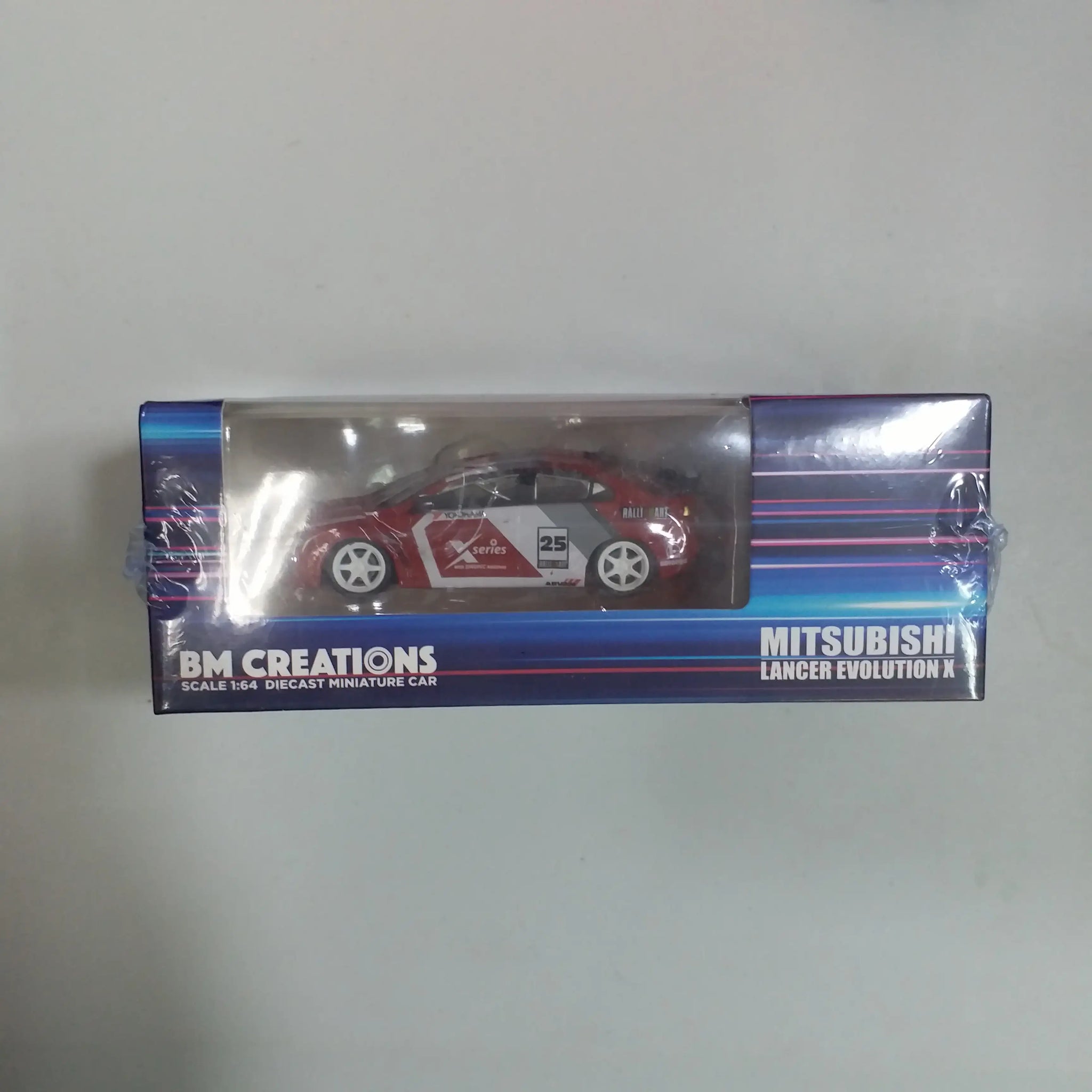 BM Creation 1:64 SCALE Sinopec Exclusive Color Mitsubishi Lancer Evolu ...