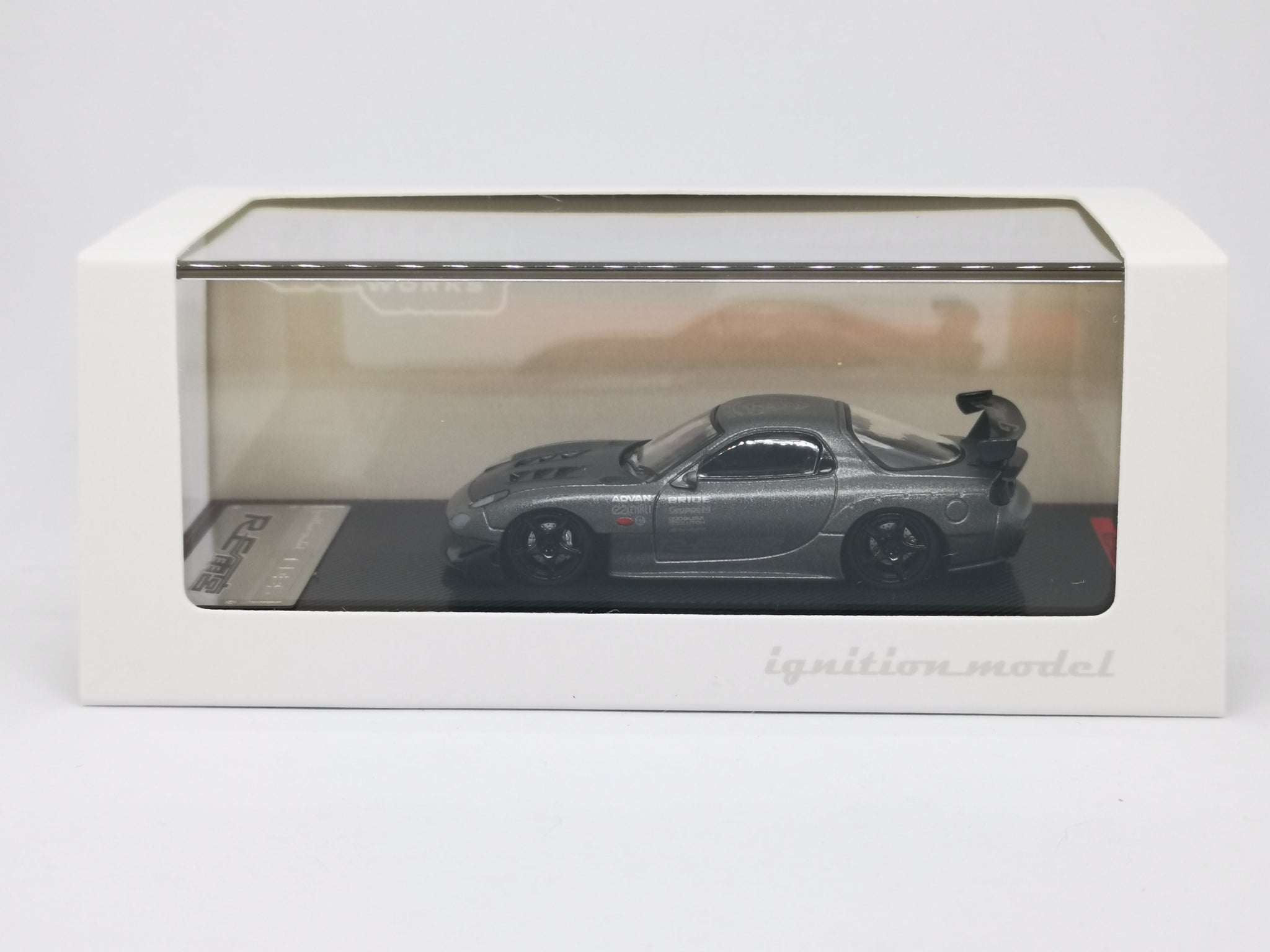 Ignition Model 1:64 Scale Mazda RX7 FD3S RE Amemiya Titanium Gray – Mobile Garage HK